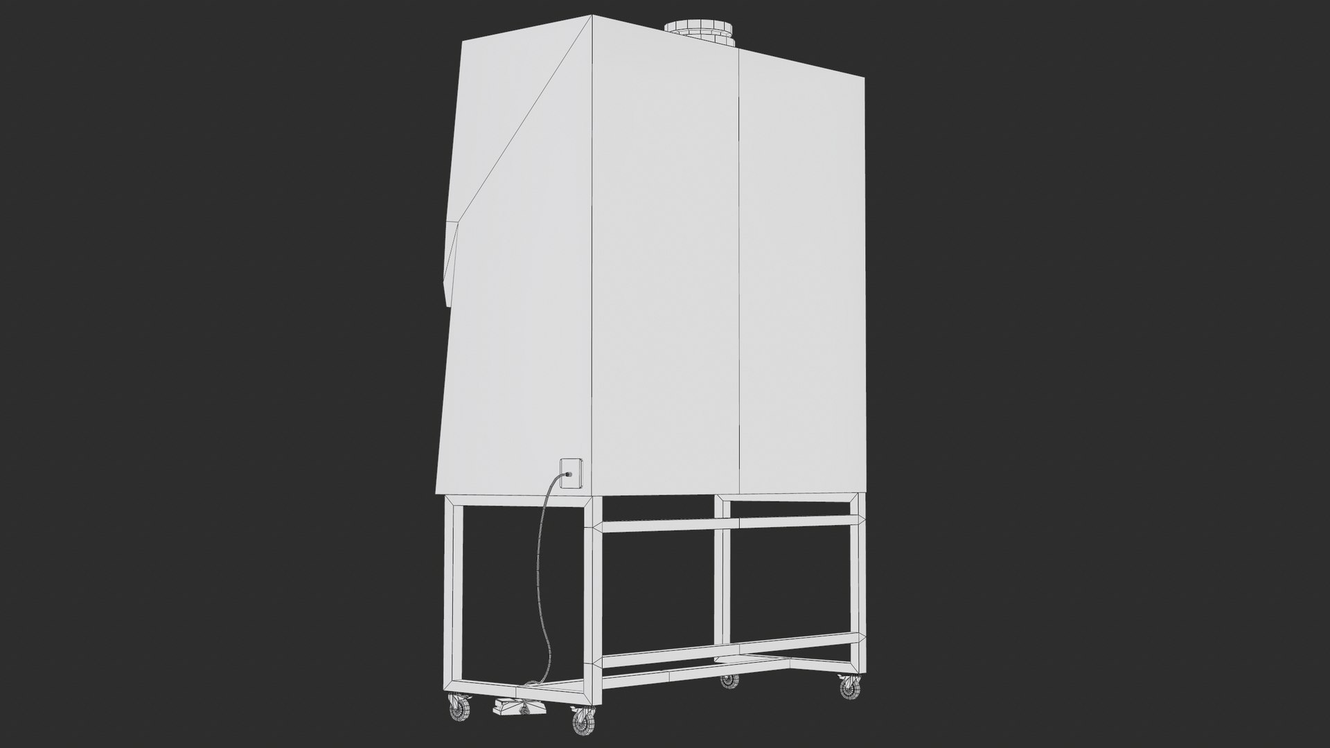 Biological Safety Cabinet Class 2 Hood PBR 3D - TurboSquid 2294573