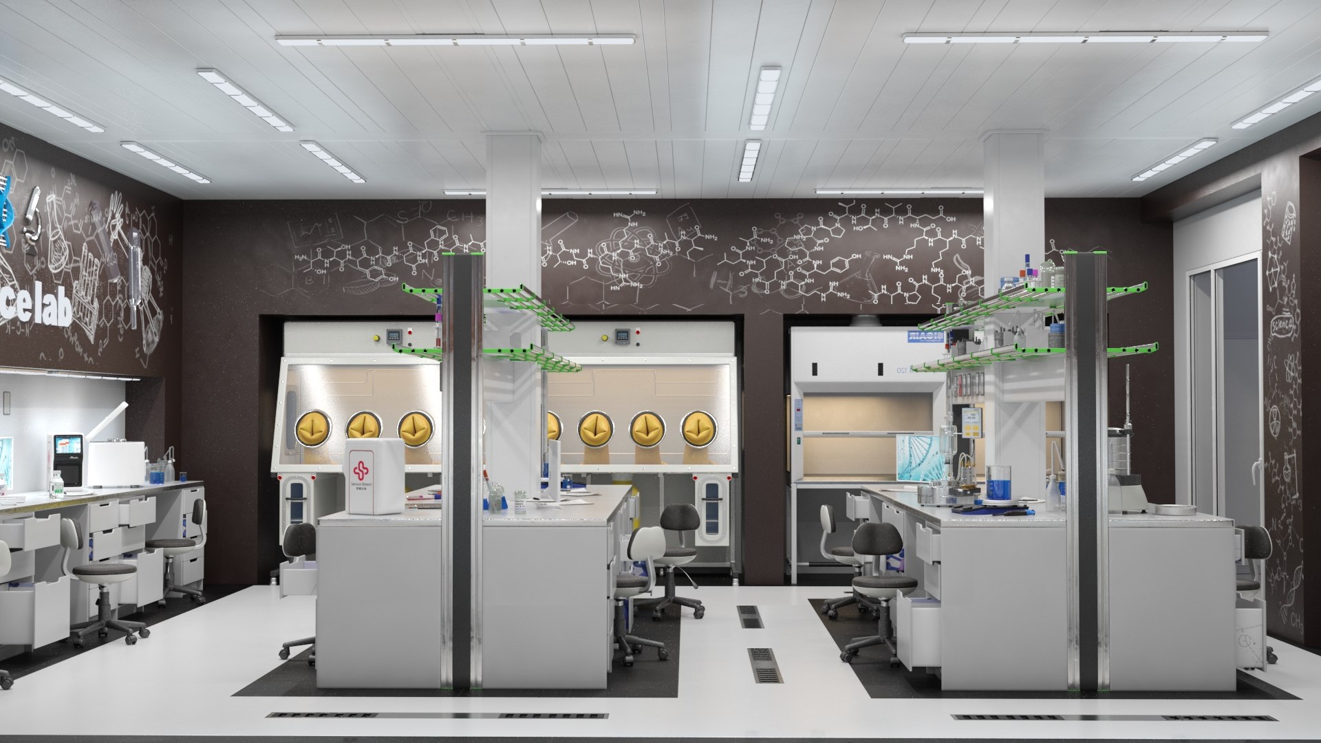 3D Scientific Laboratory Lab - TurboSquid 1650952