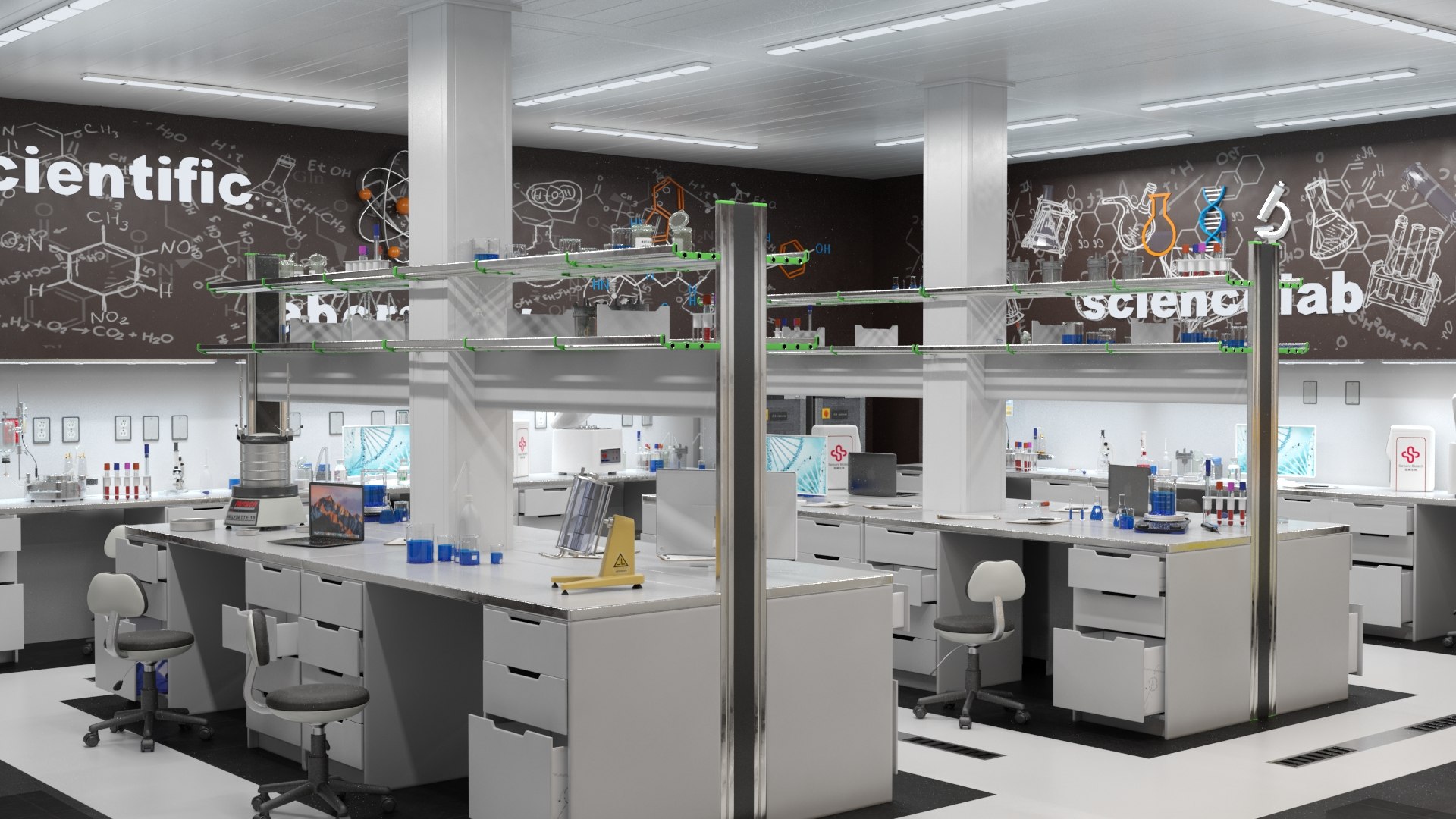 3D Scientific Laboratory Lab - TurboSquid 1650952