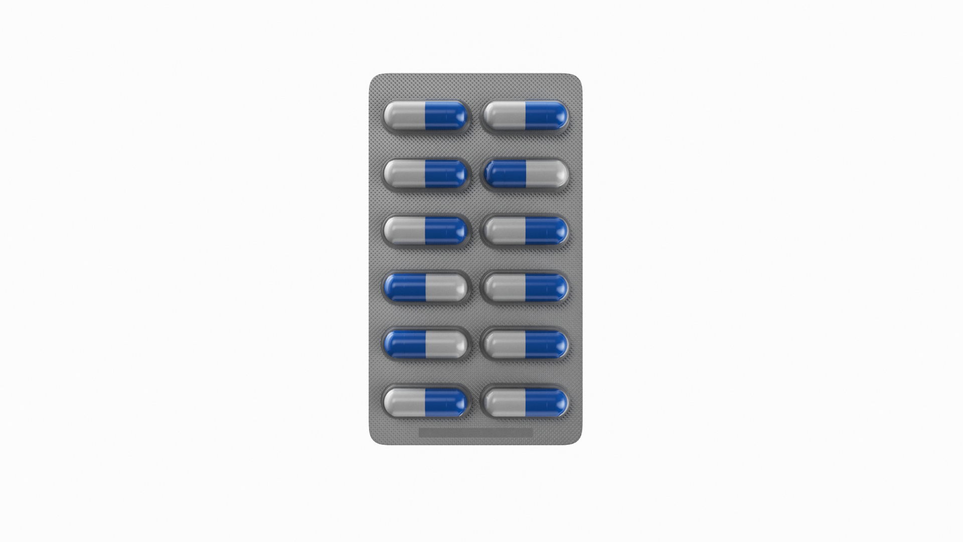 3D Blister Pills Pack 01 Model - TurboSquid 2164267