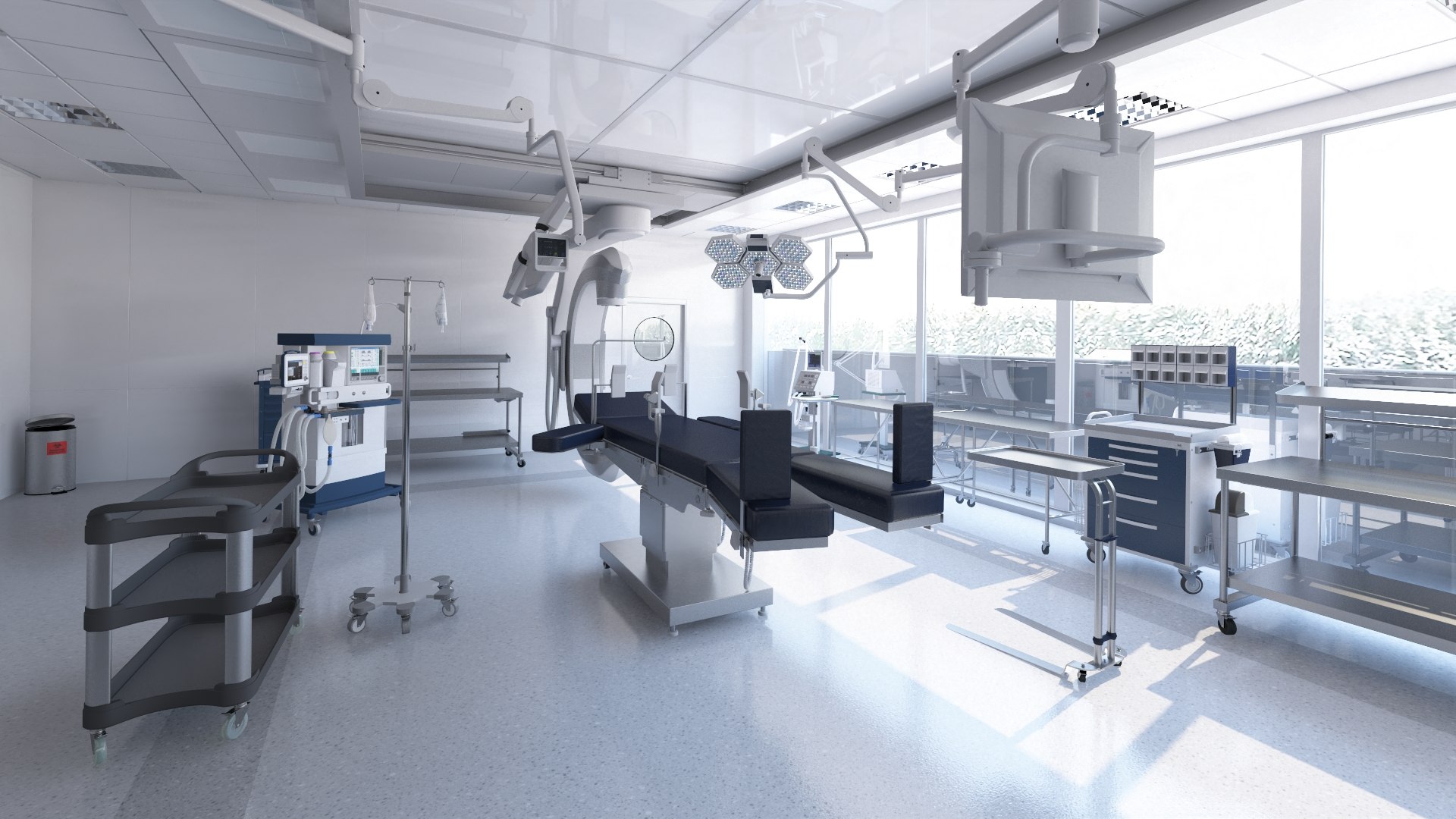Operating Room 5 3D Model - TurboSquid 2013158