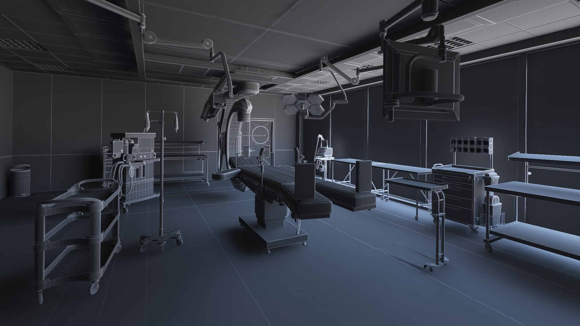 Operating Room 5 3D Model - TurboSquid 2013158