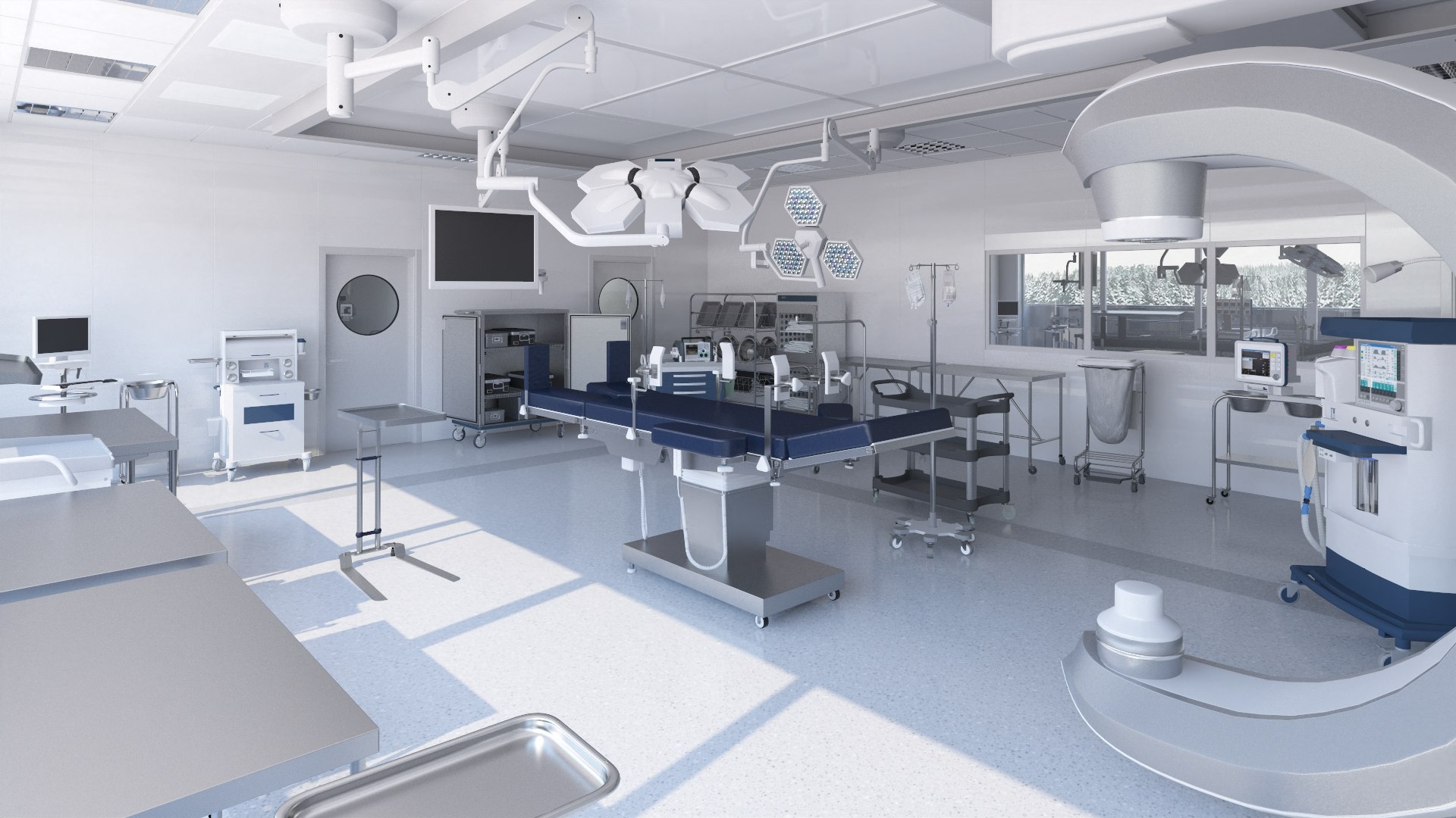 Operating Room 5 3D Model - TurboSquid 2013158