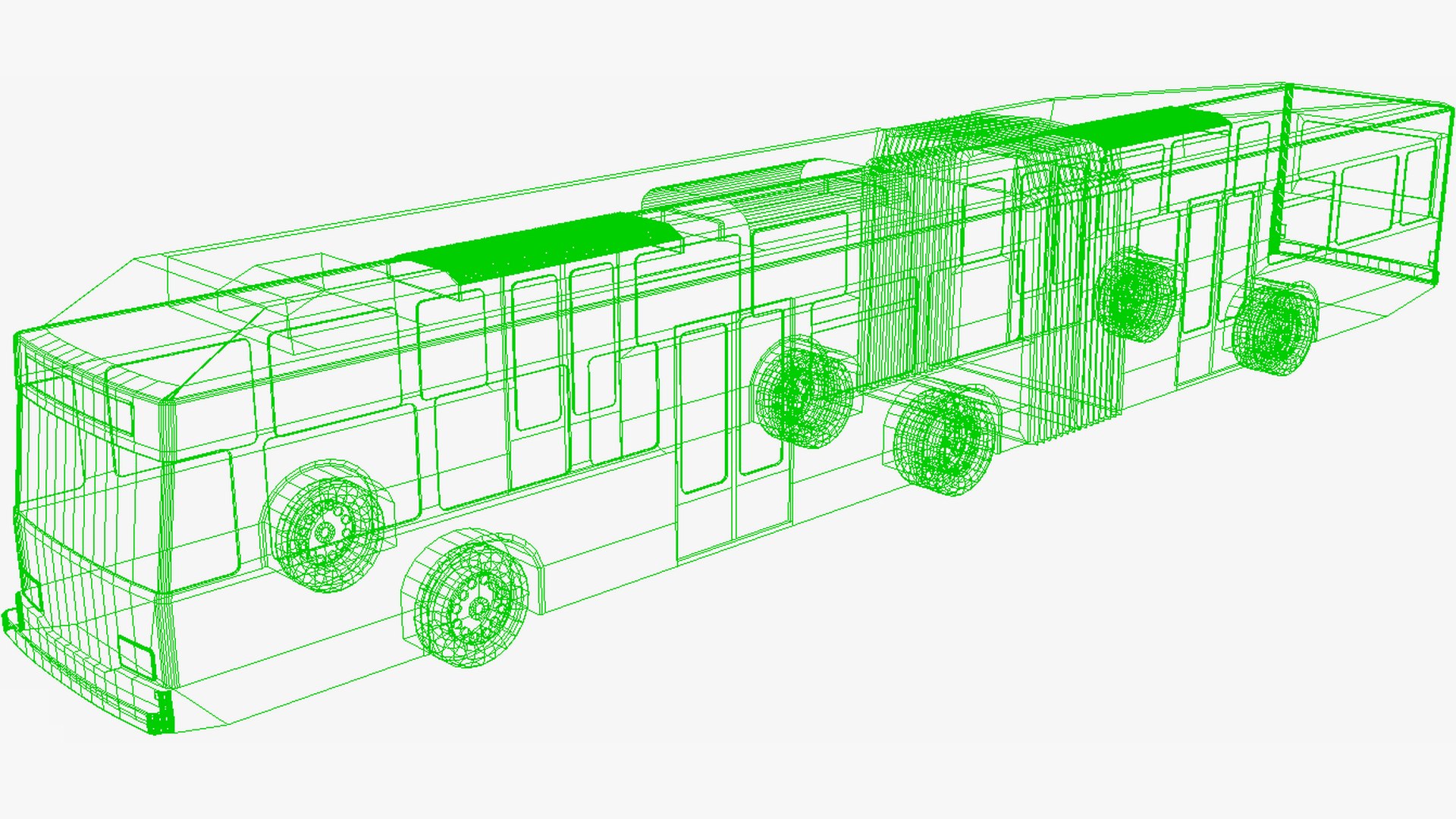 3D Modern Articulated City Bus - TurboSquid 1871518