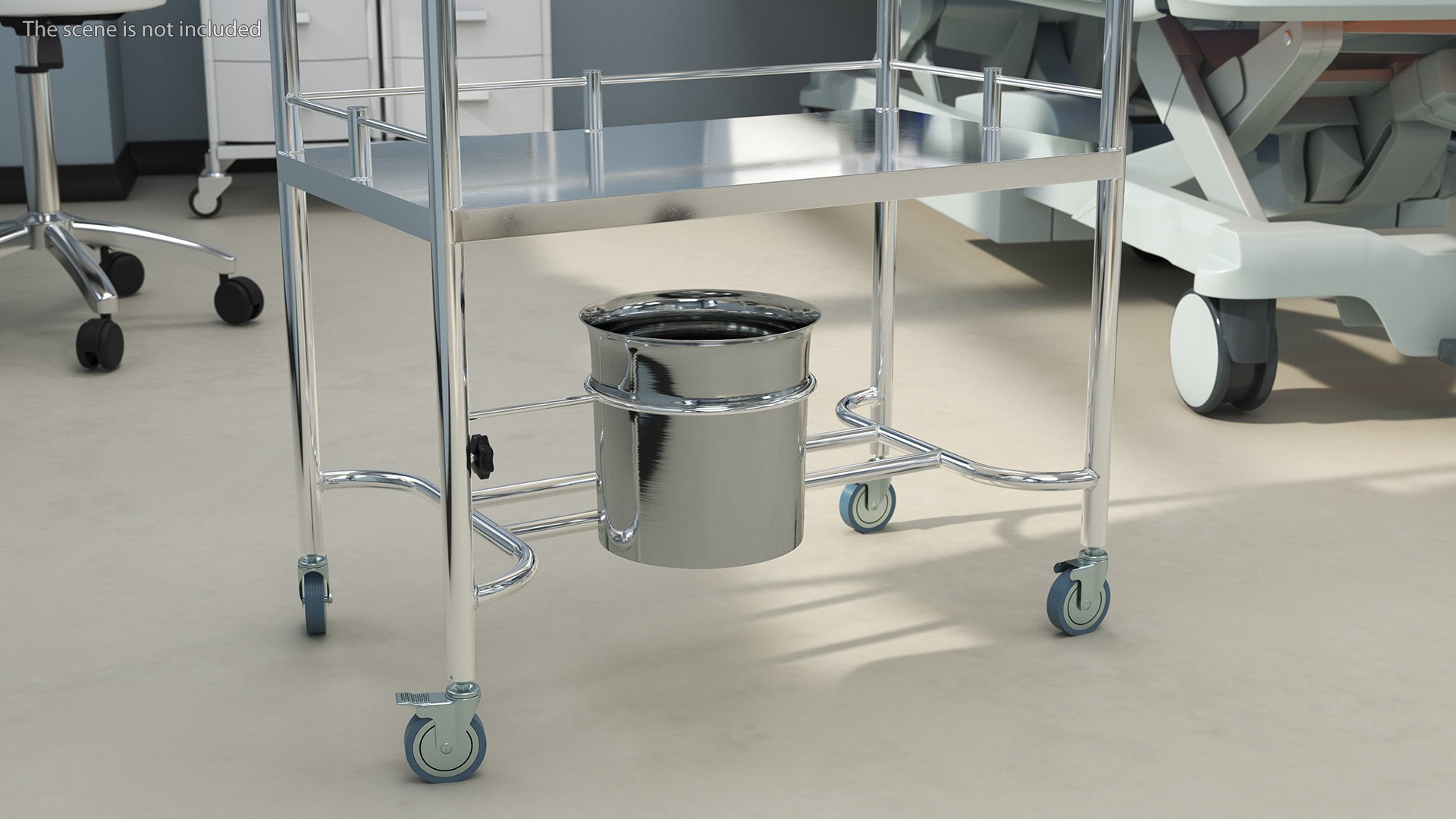 Medical Instrument Trolley Metal 3D - TurboSquid 2246212