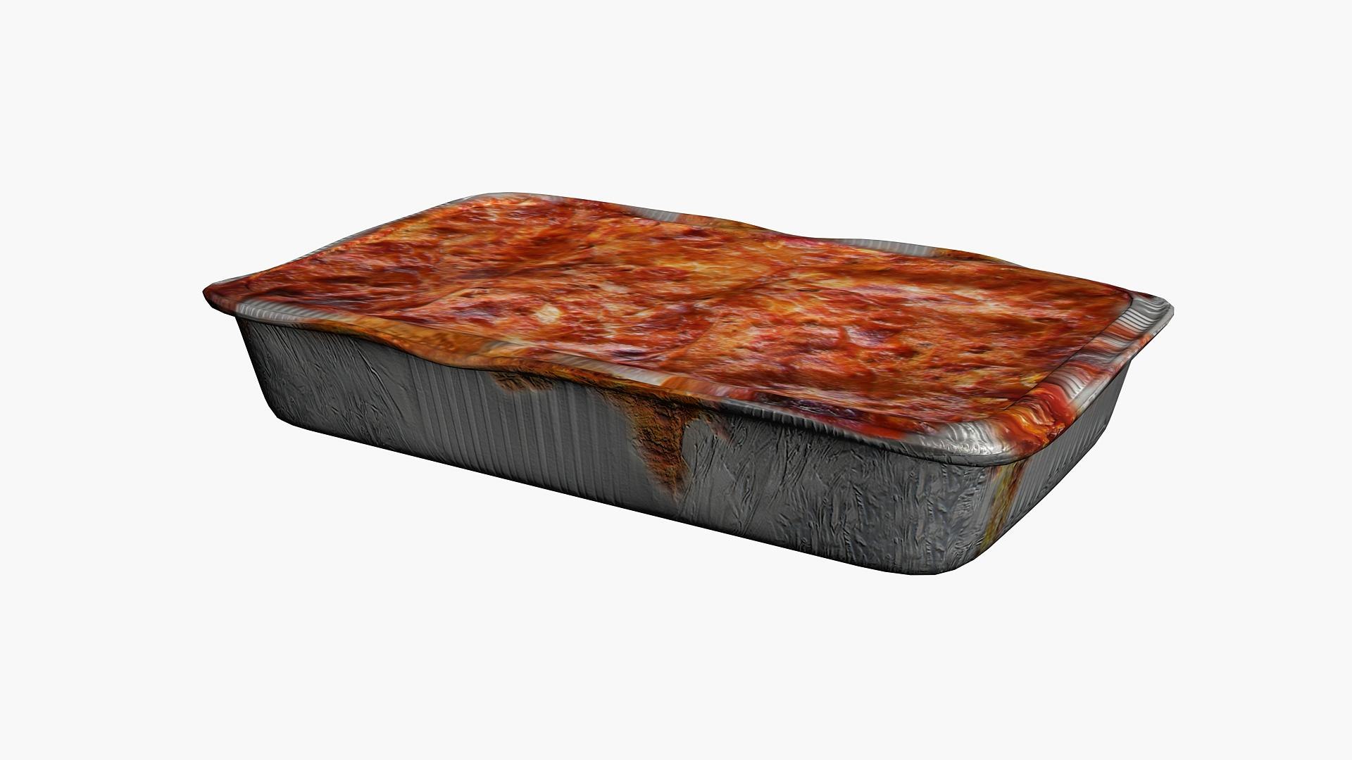 Lasagne 3D Model - TurboSquid 2086114