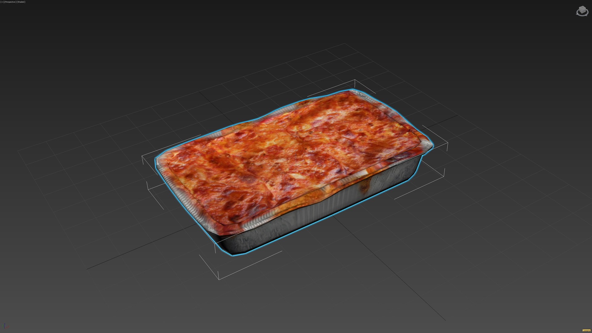 Lasagne 3D Model - TurboSquid 2086114