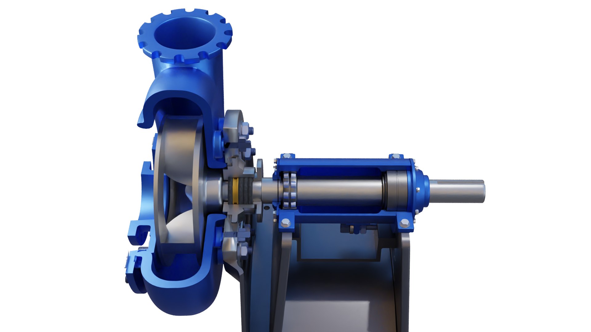 Centrifugal Pump Detailed Design 3D Model - TurboSquid 2133491