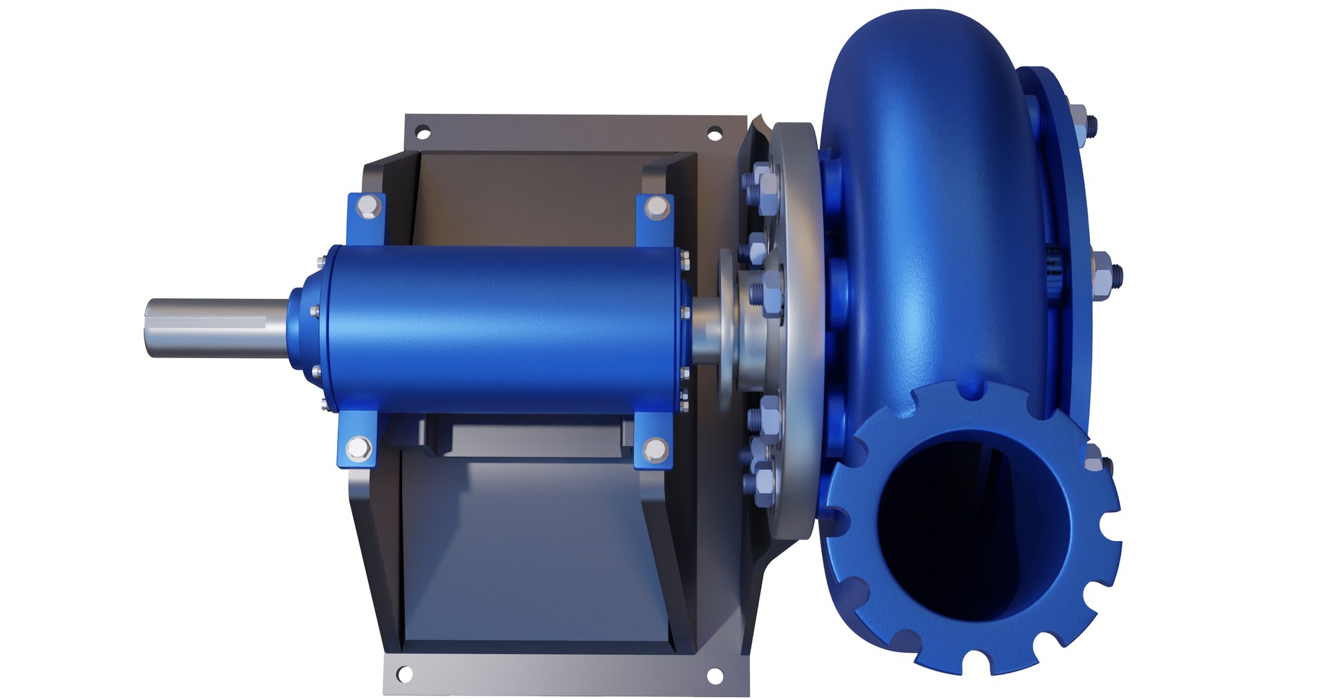 Centrifugal Pump Detailed Design 3D Model - TurboSquid 2133491