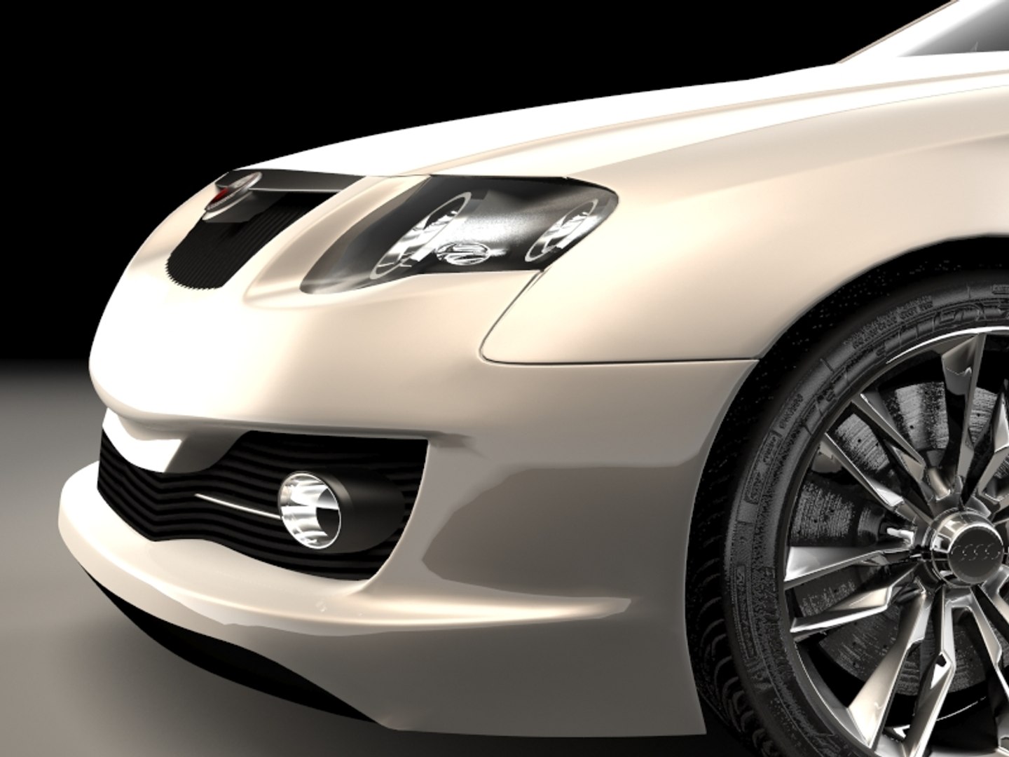 3D Generic Sports Car 02 - TurboSquid 1343187