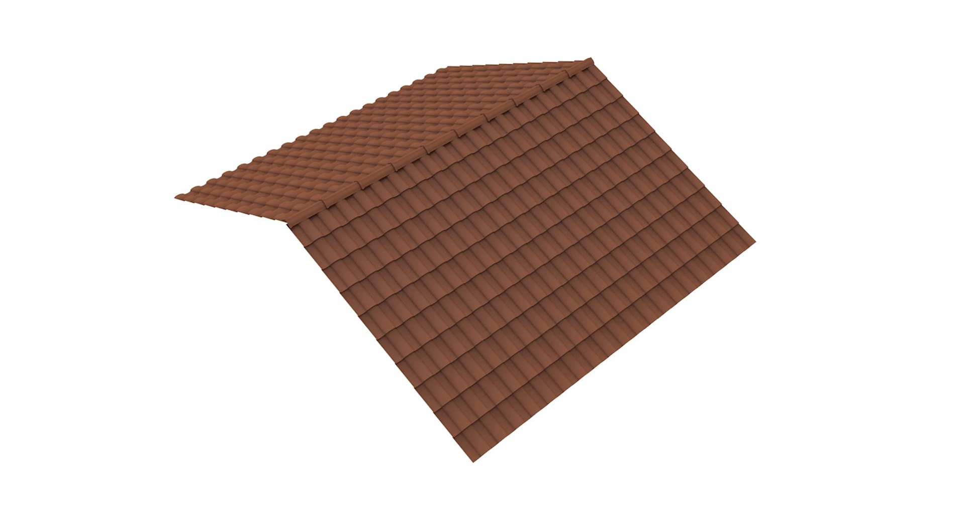 Roof Tile 2 3d Model