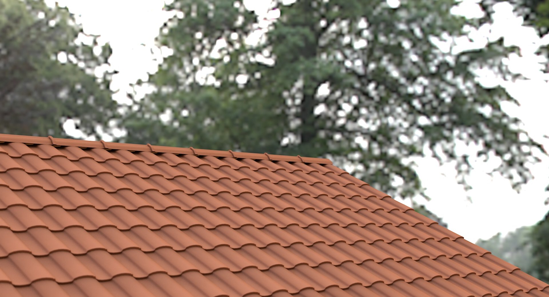 Roof Tile 2 3d Model
