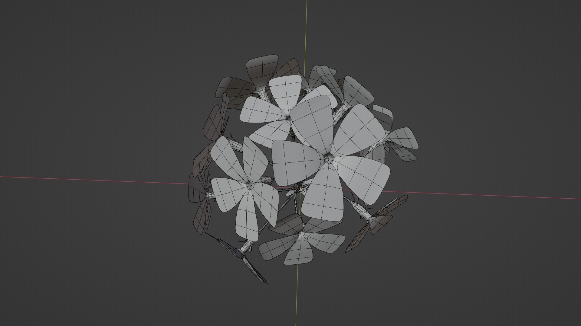 3D Violet Flower model - TurboSquid 2021320