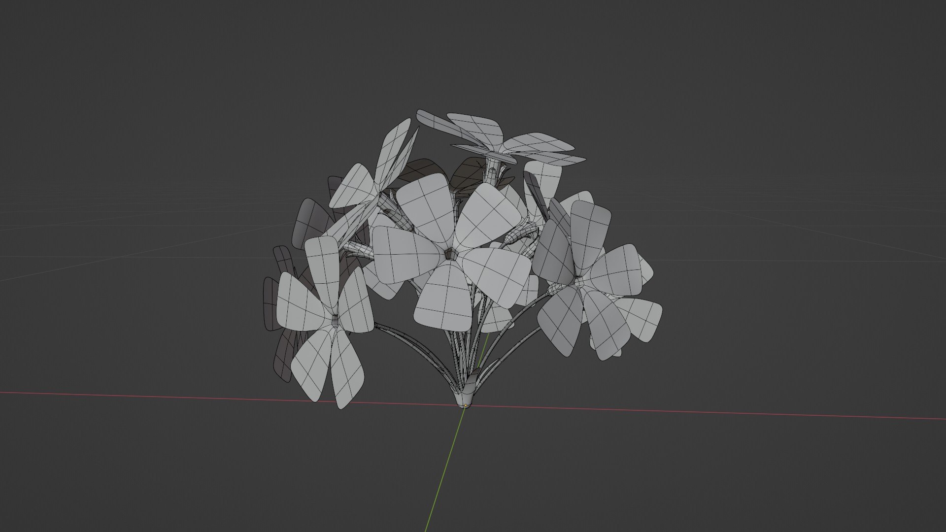 3D Violet Flower model - TurboSquid 2021320