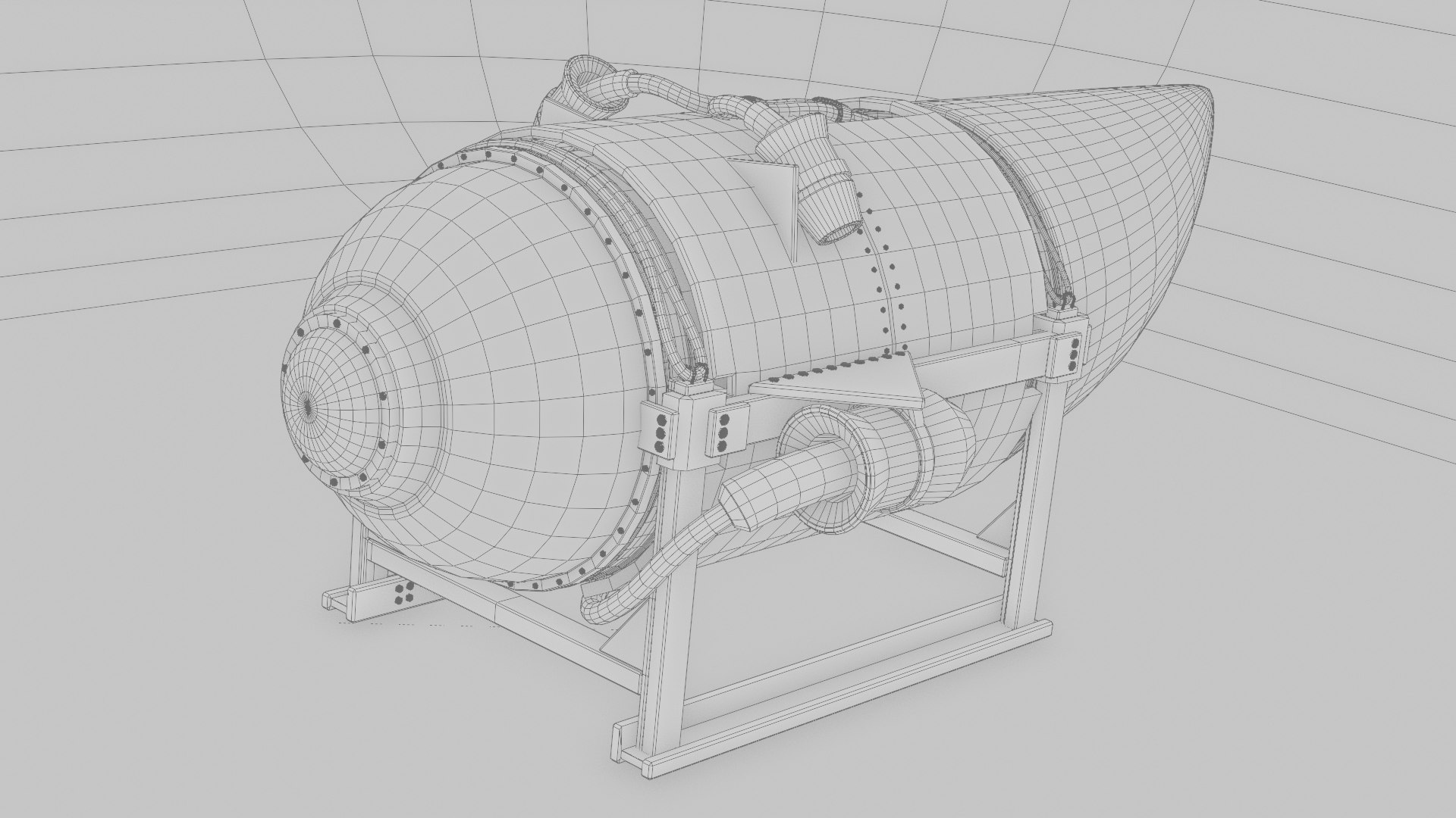 Oceangate Titan Submersible 3D Model - TurboSquid 2089996