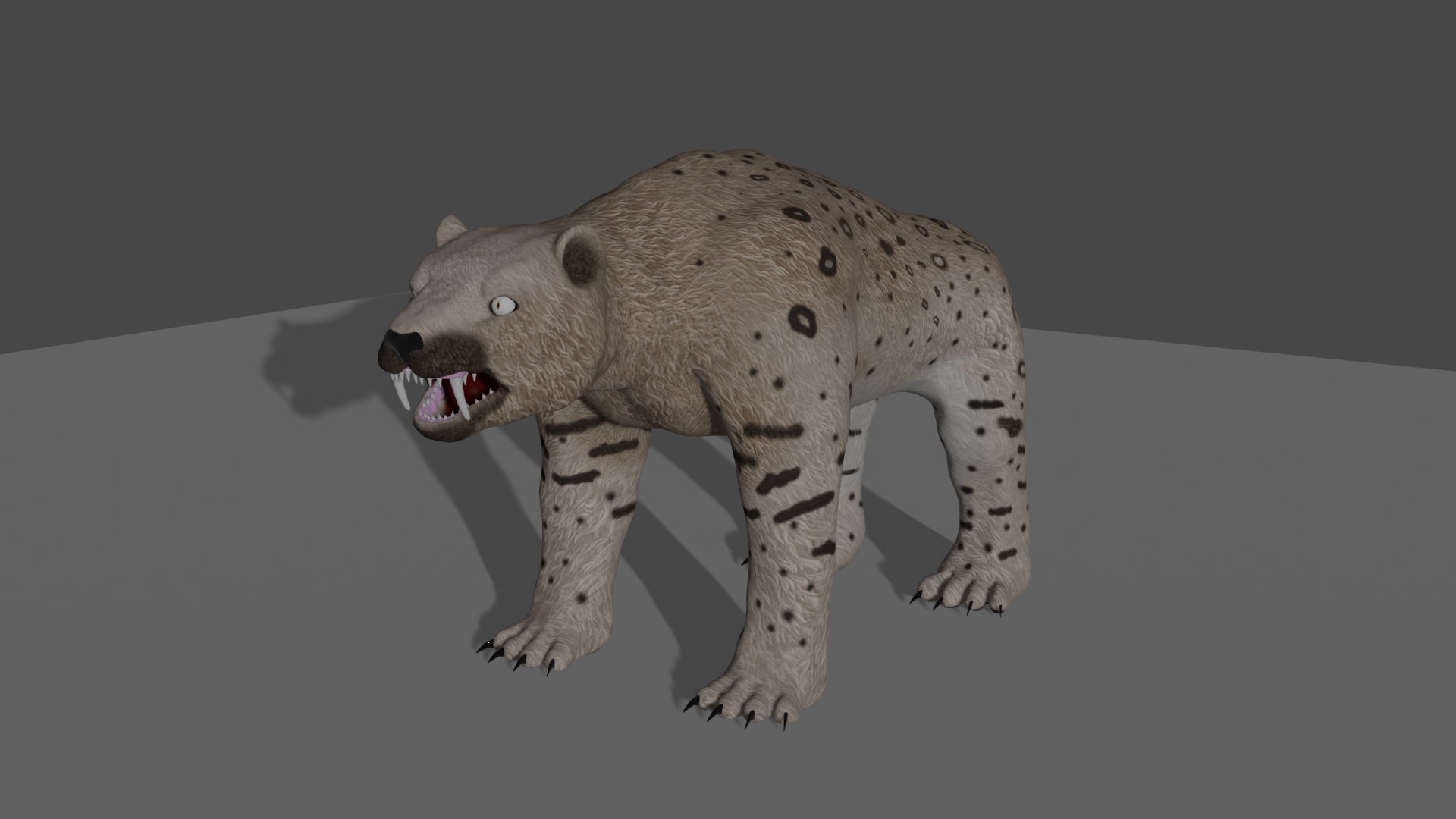 3D Model Smilodon - TurboSquid 1726286