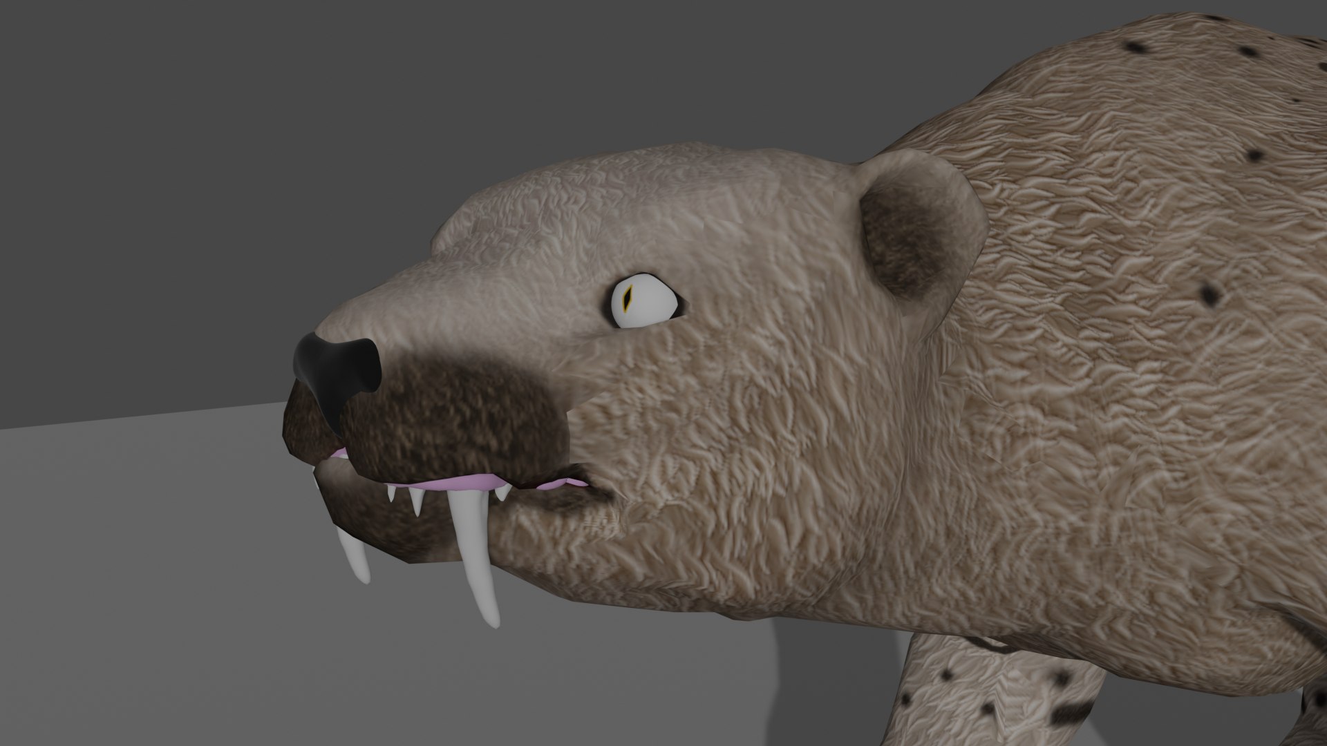 3D Model Smilodon - TurboSquid 1726286