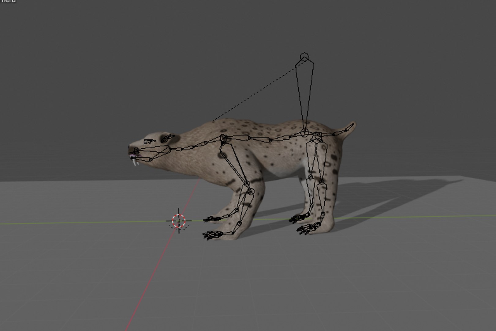 3D Model Smilodon - TurboSquid 1726286