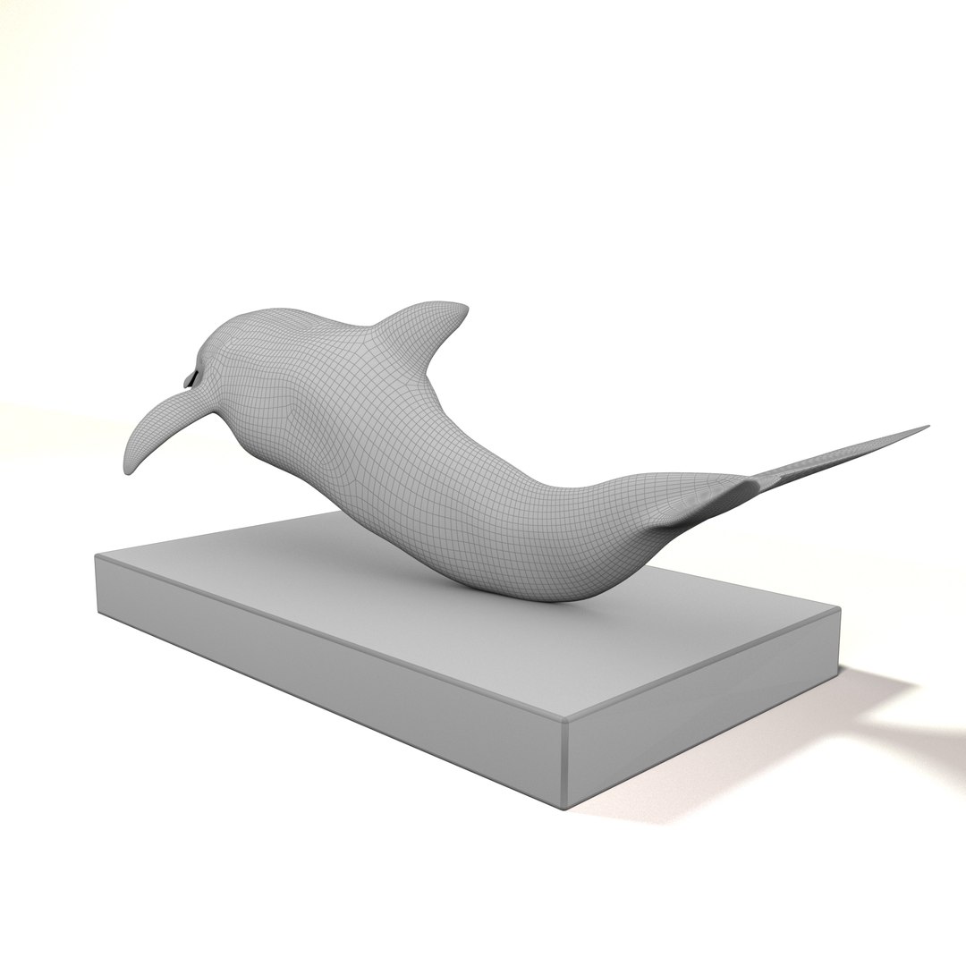 3D Golden Delphin - TurboSquid 1903757