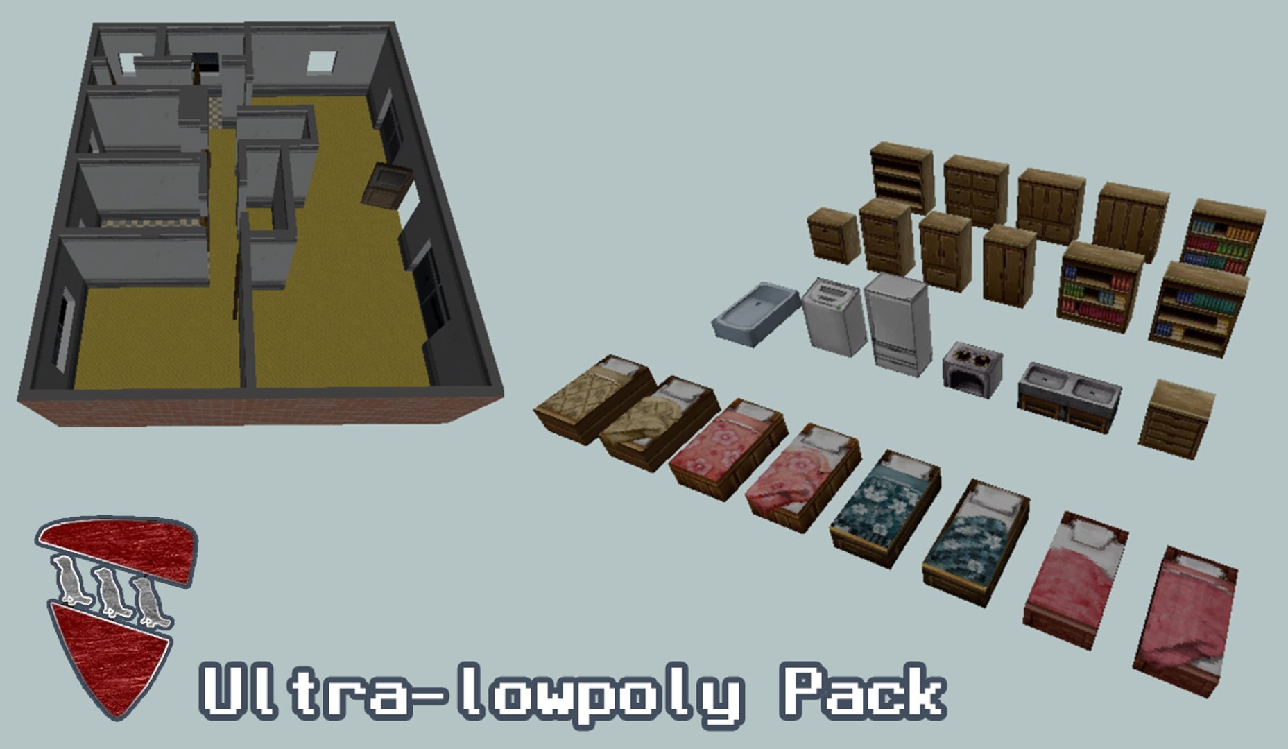 Free Props House Objects 3D - TurboSquid 1318461