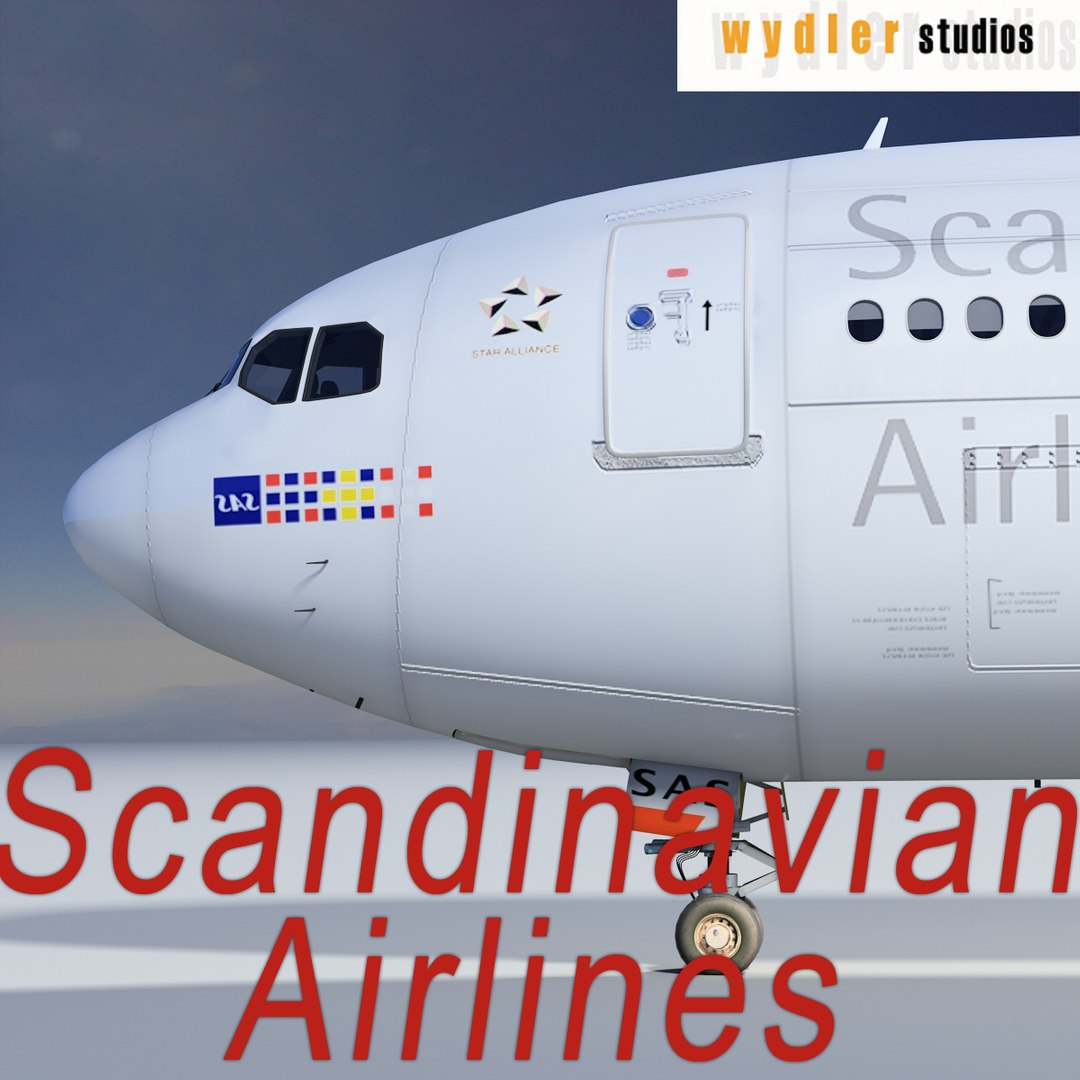 A340-300 Scandinavian Airlines Max