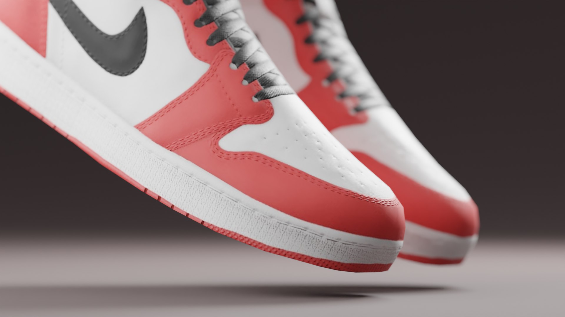 3D Air Jordan Nike Shoes - 02 - Low Poly Model - TurboSquid 2189860