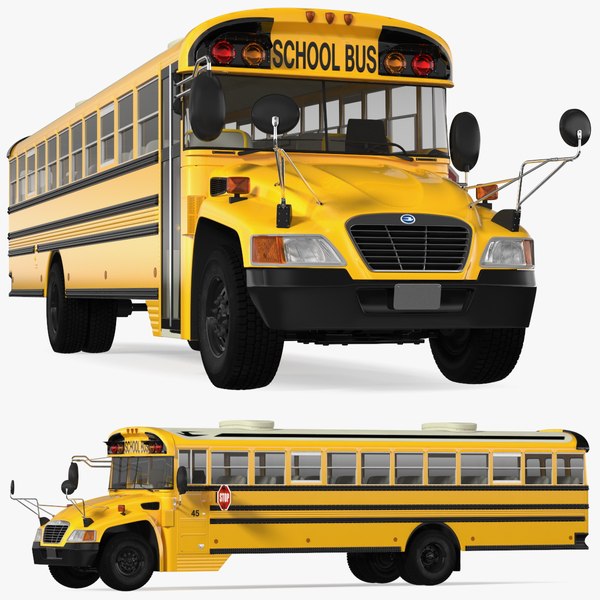 Free Blender School-Bus Models | TurboSquid