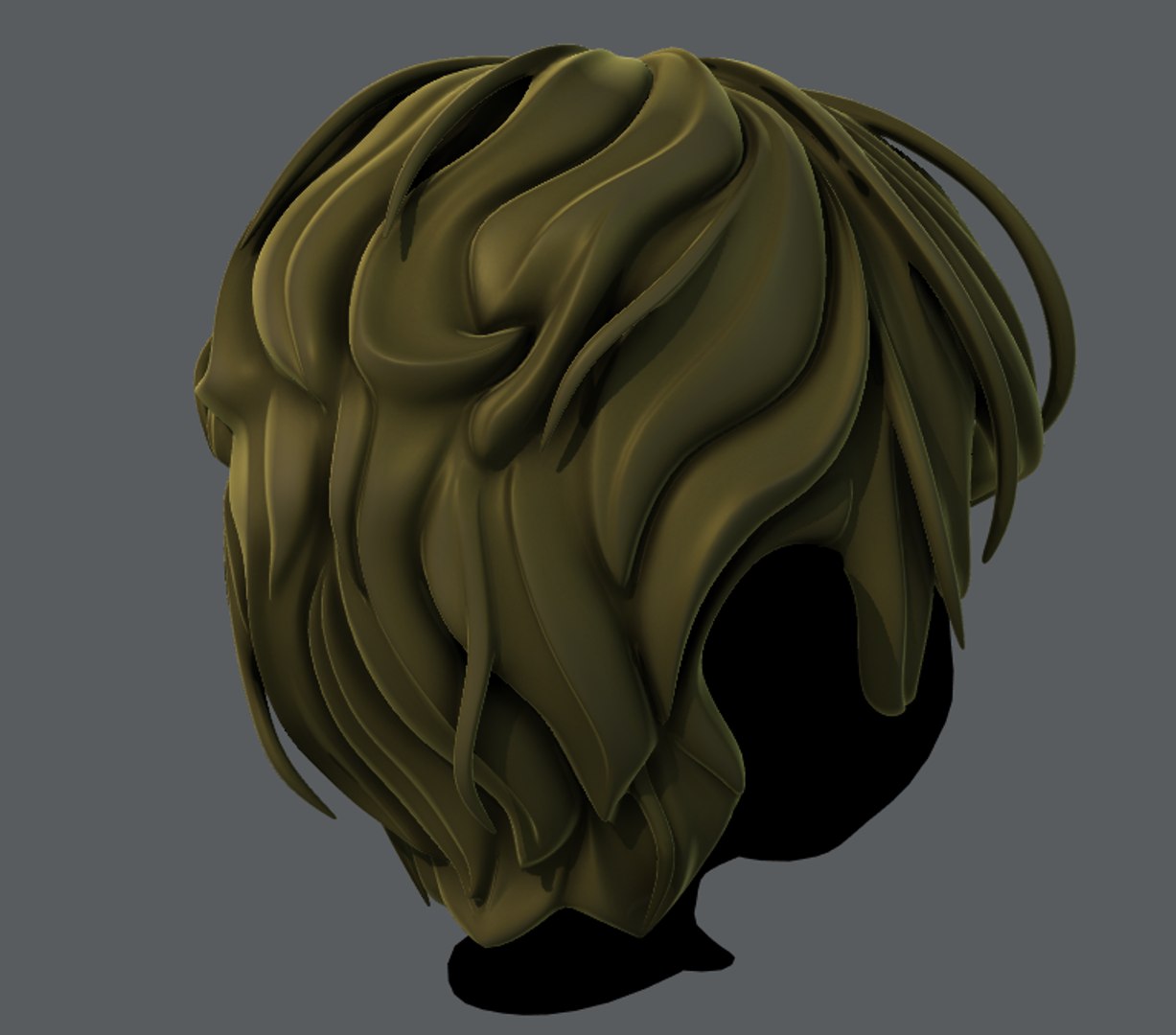 Boy hair 3D model - TurboSquid 1305640