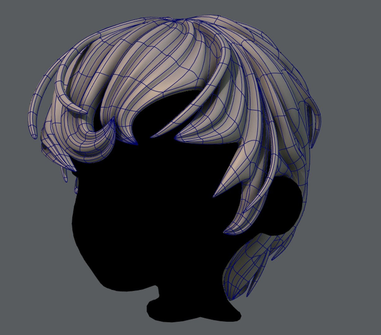 Boy hair 3D model - TurboSquid 1305640