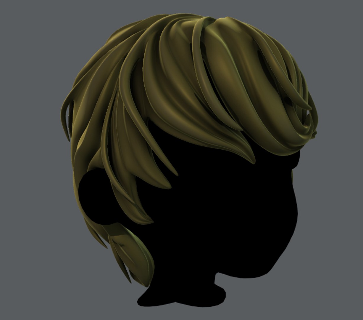 Boy hair 3D model - TurboSquid 1305640