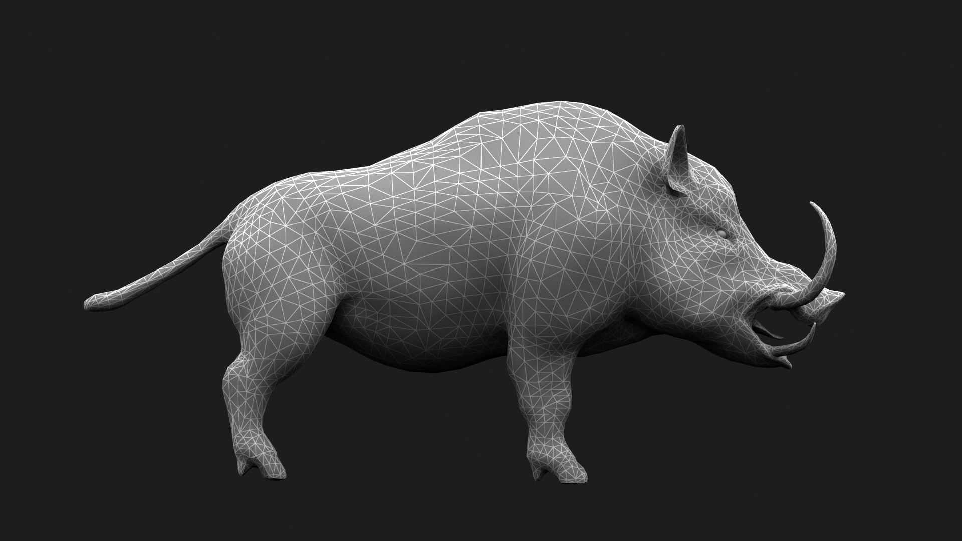 3D boar - TurboSquid 2181594