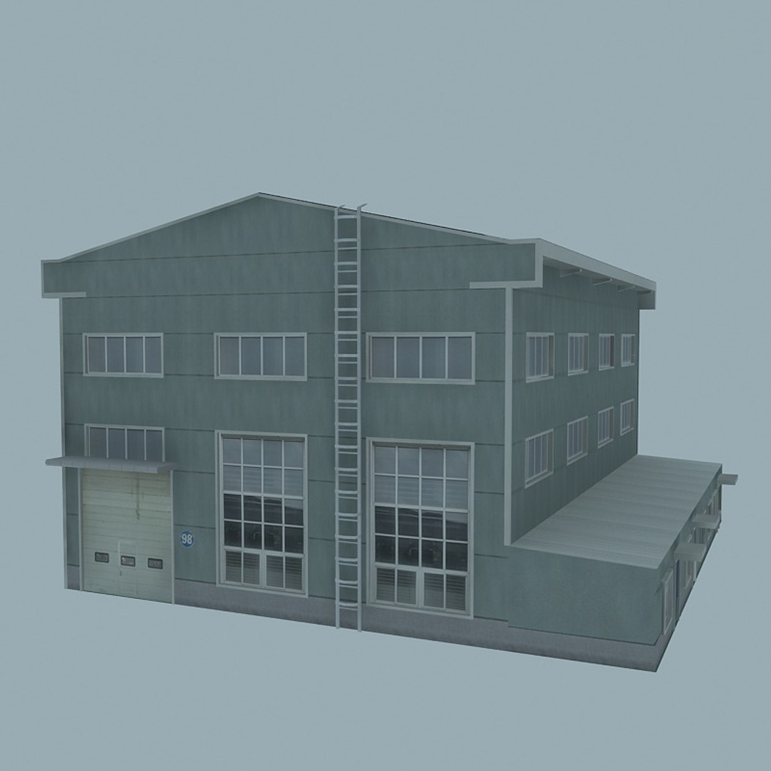 Warehouse Scene 3D Model - TurboSquid 1442765