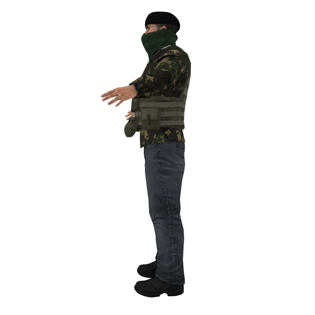 Ira Soldier 3d Model