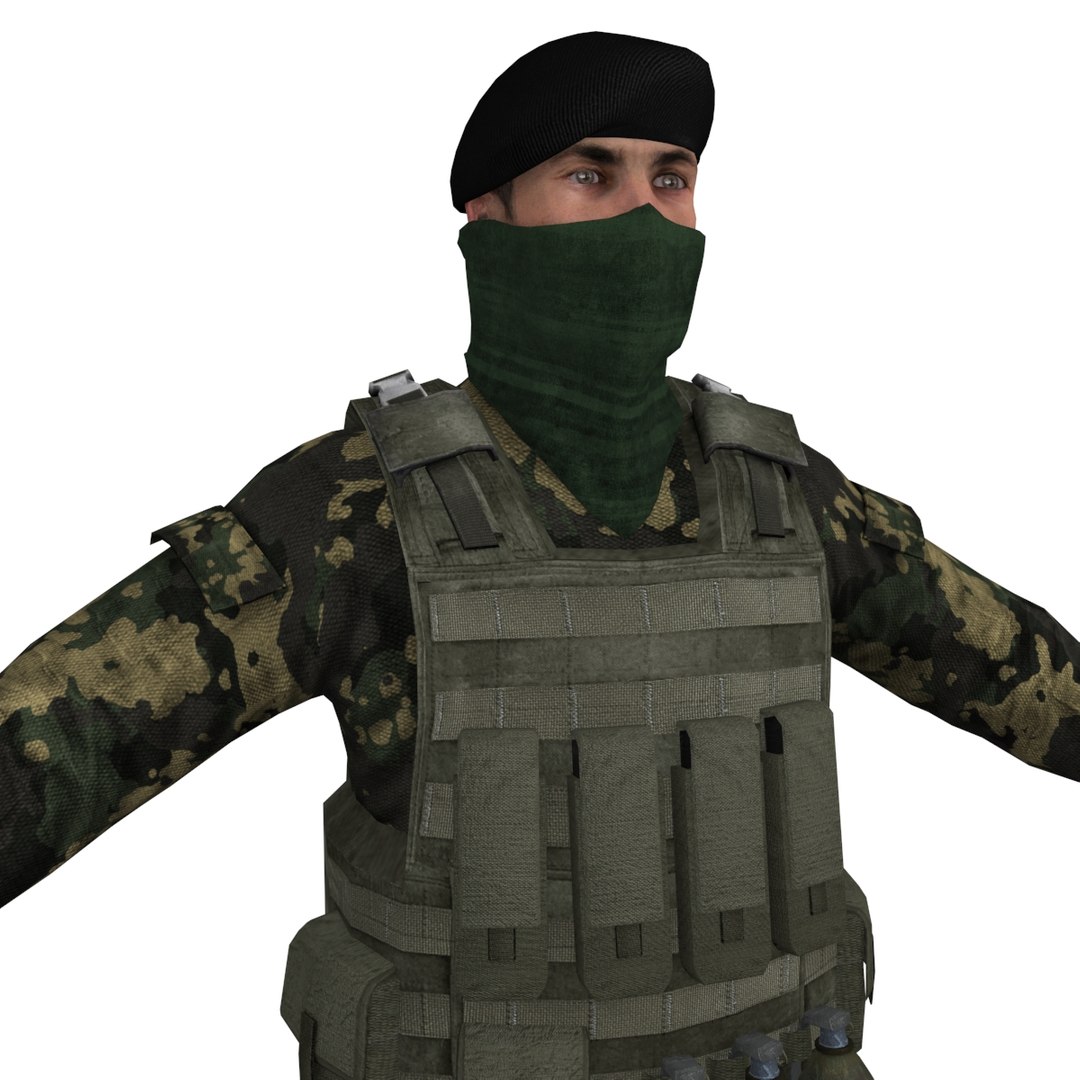 Ira Soldier 3d Model