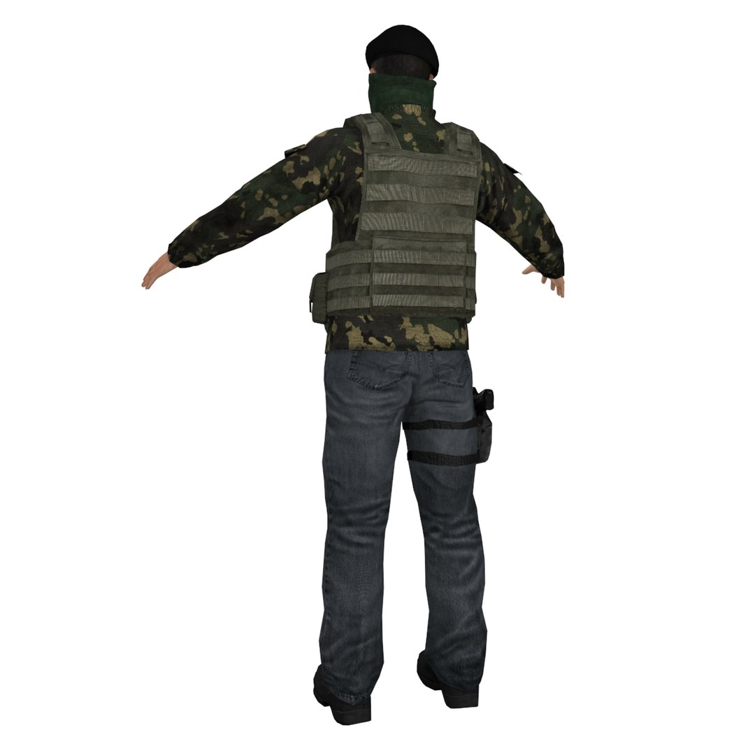 Ira Soldier 3d Model
