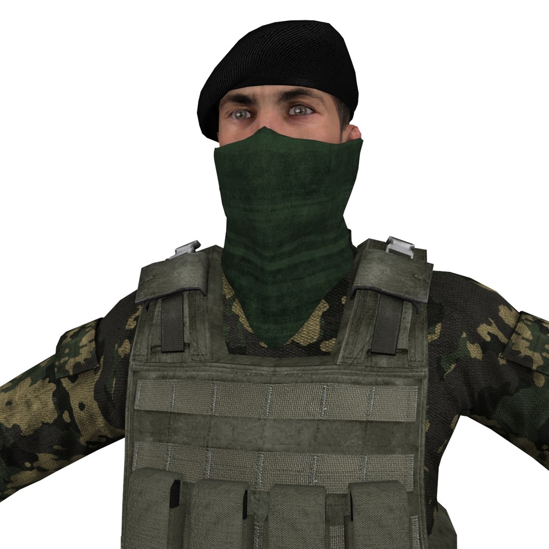 Ira Soldier 3d Model