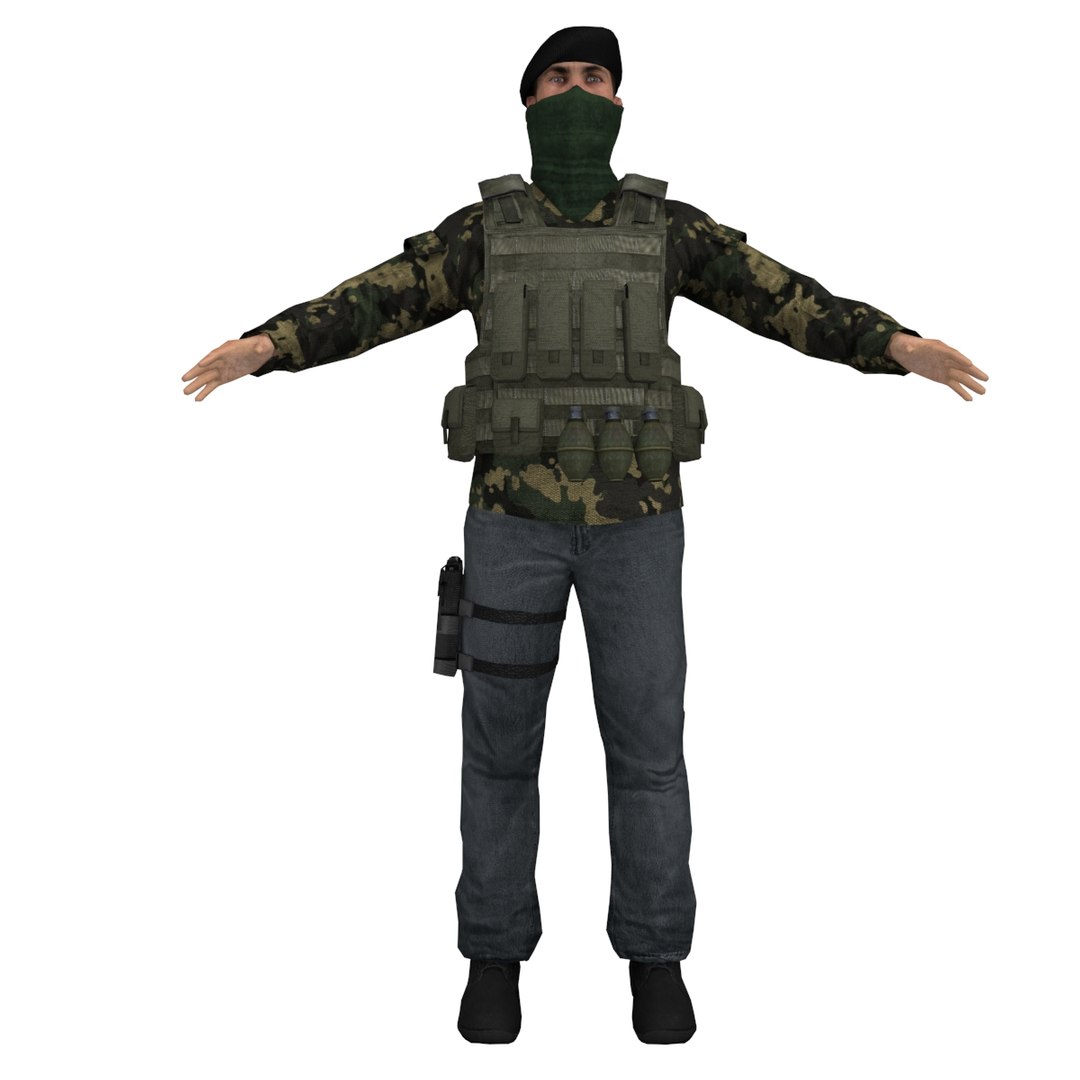 Ira Soldier 3d Model
