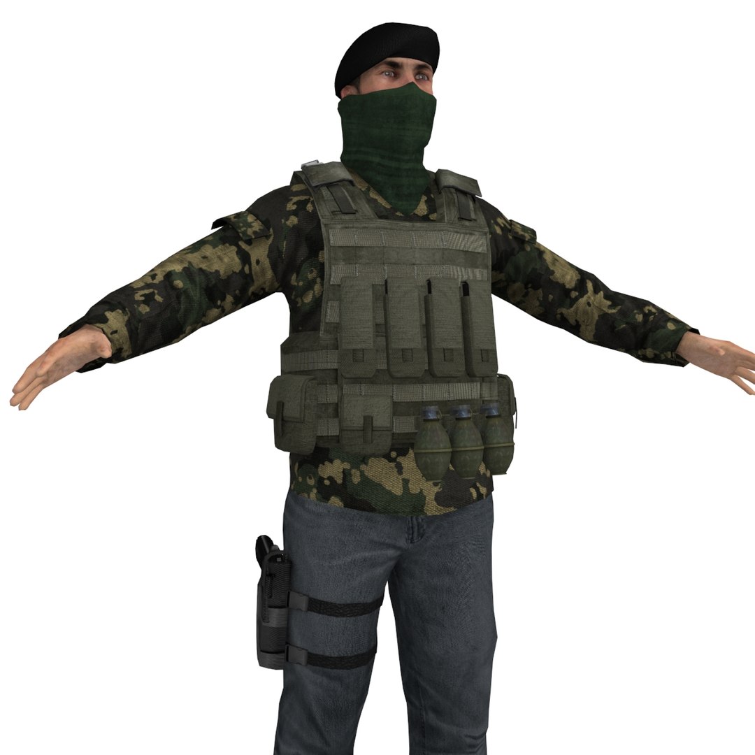 Ira Soldier 3d Model
