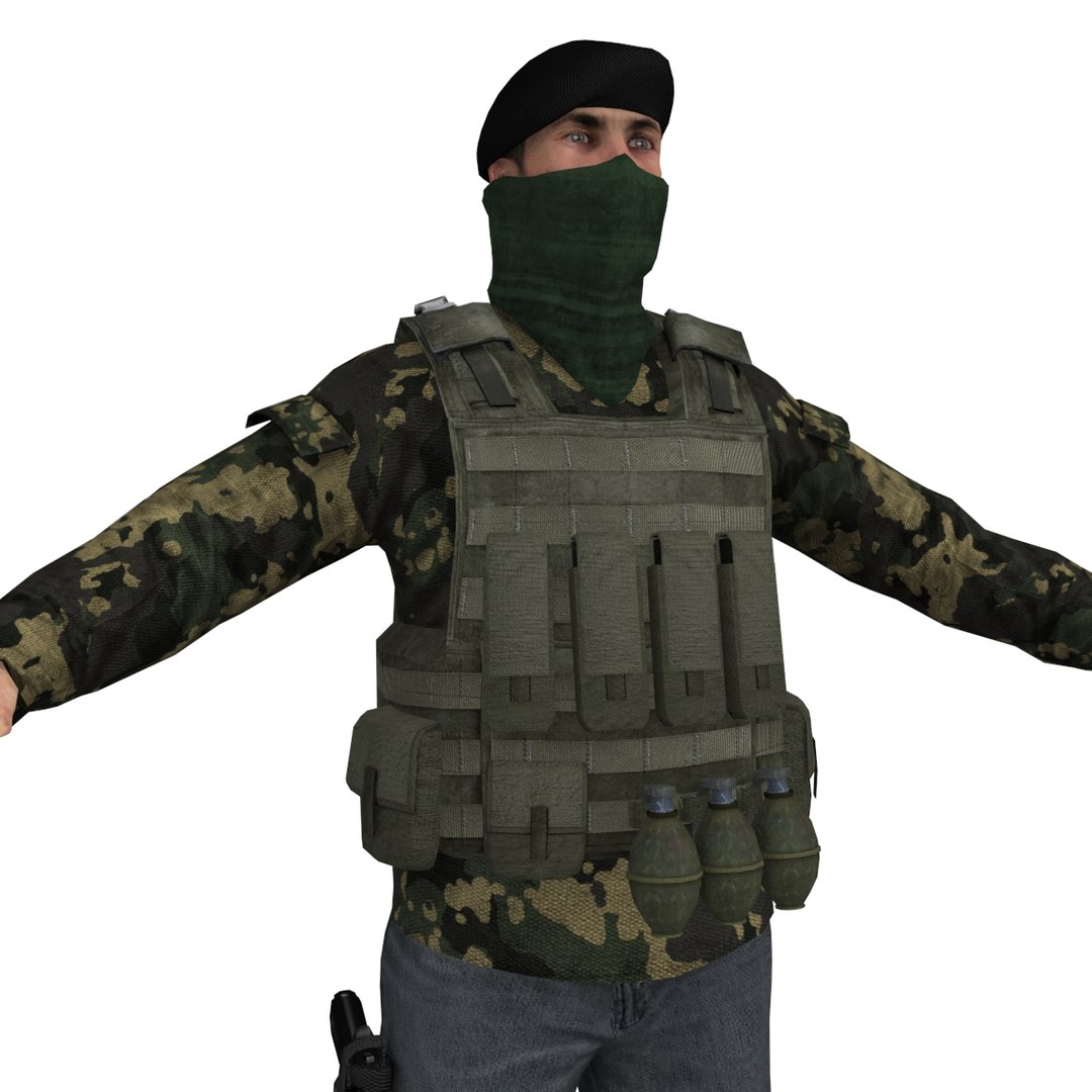 Ira Soldier 3d Model