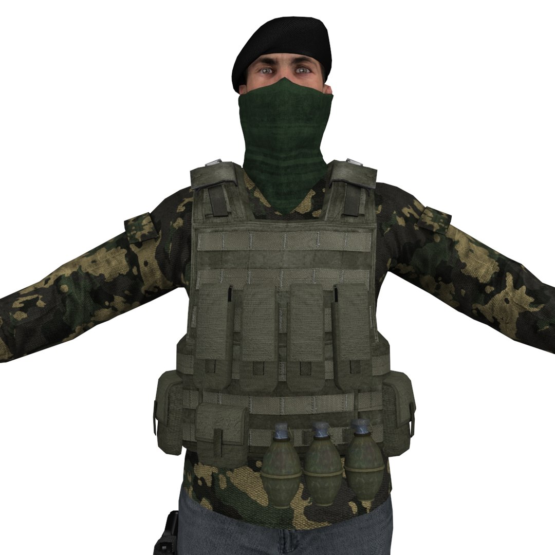 Ira Soldier 3d Model