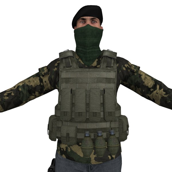 ira soldier 3d model