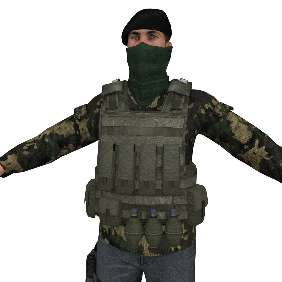 Ira Soldier 3d Model