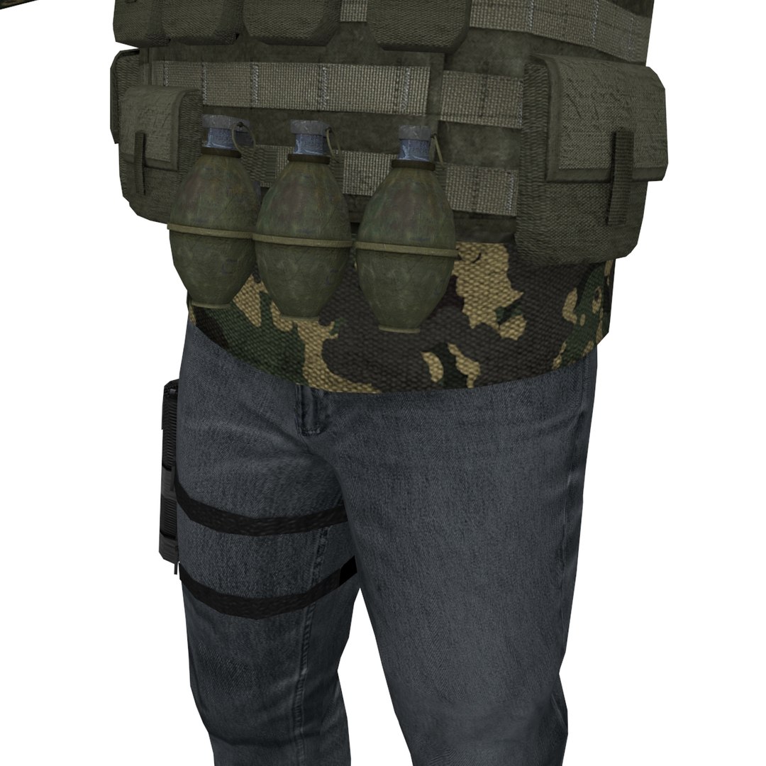 Ira Soldier 3d Model