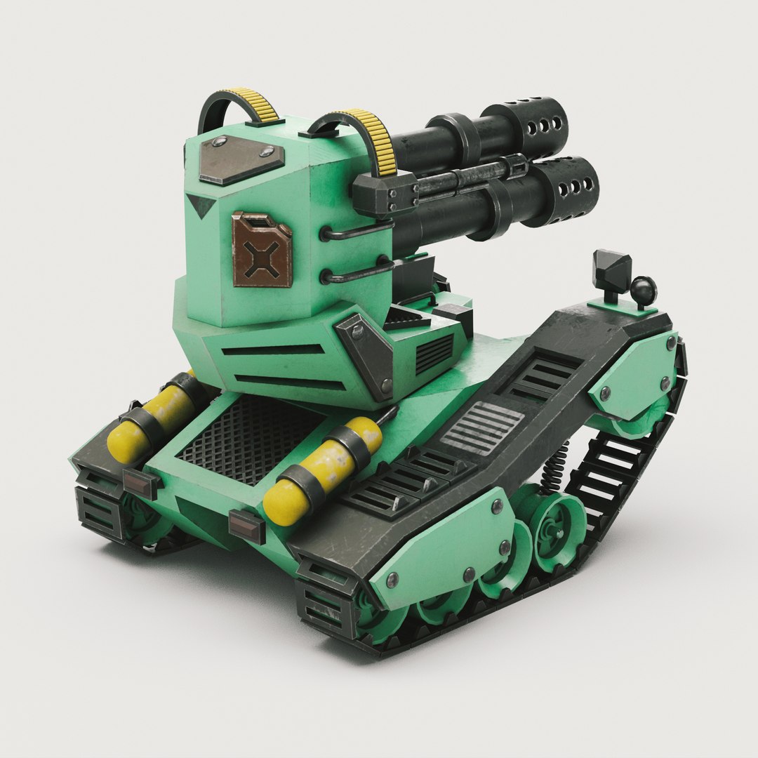 3D Concept Tank 02 - TurboSquid 1926552