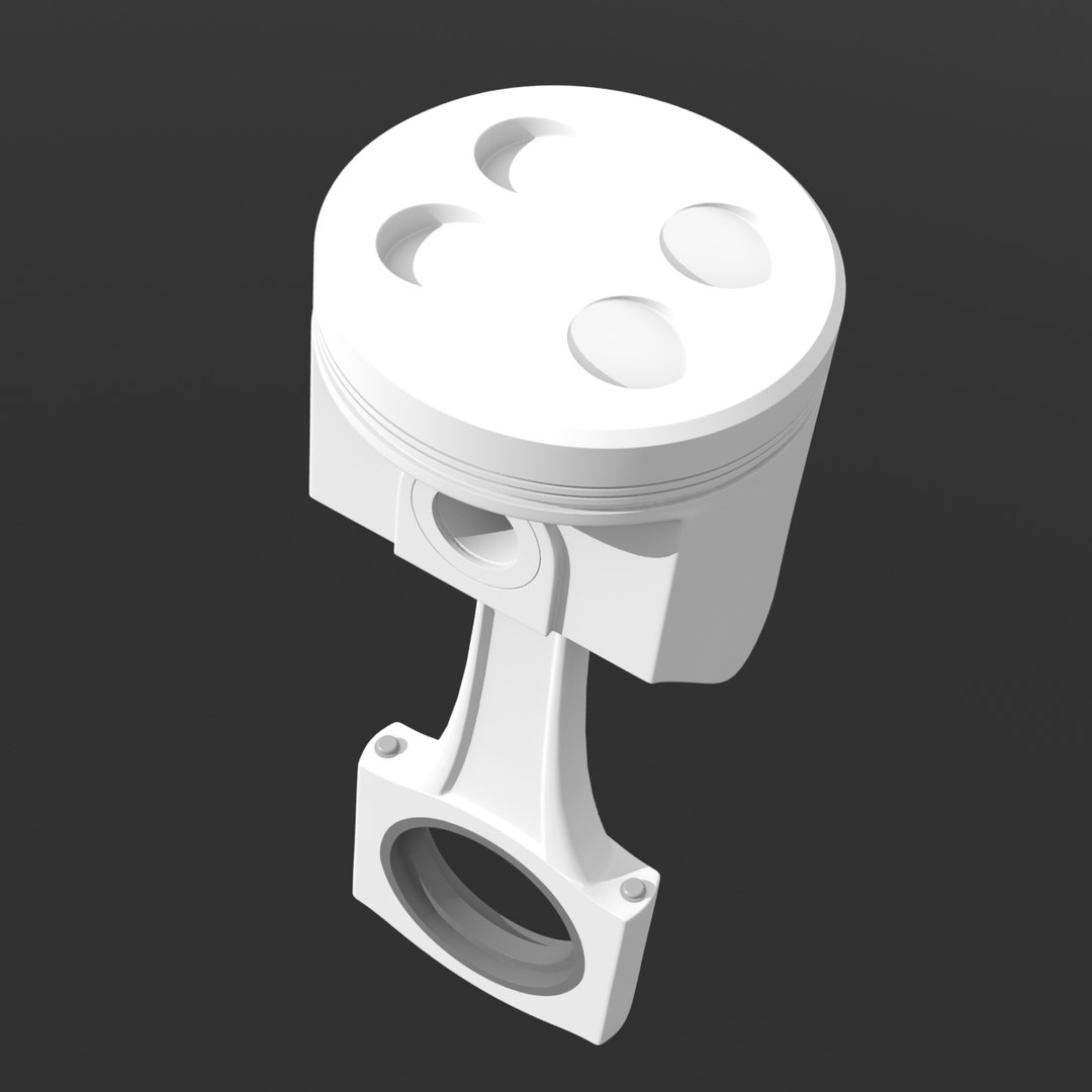 Piston 3d Obj