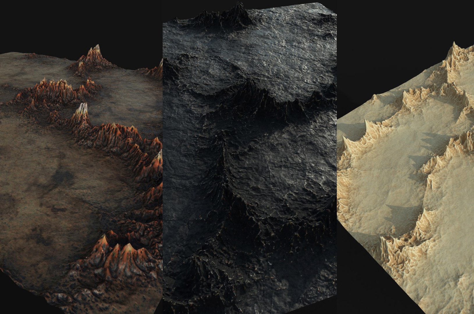 Terrain Landscape Land Model - TurboSquid 1642089