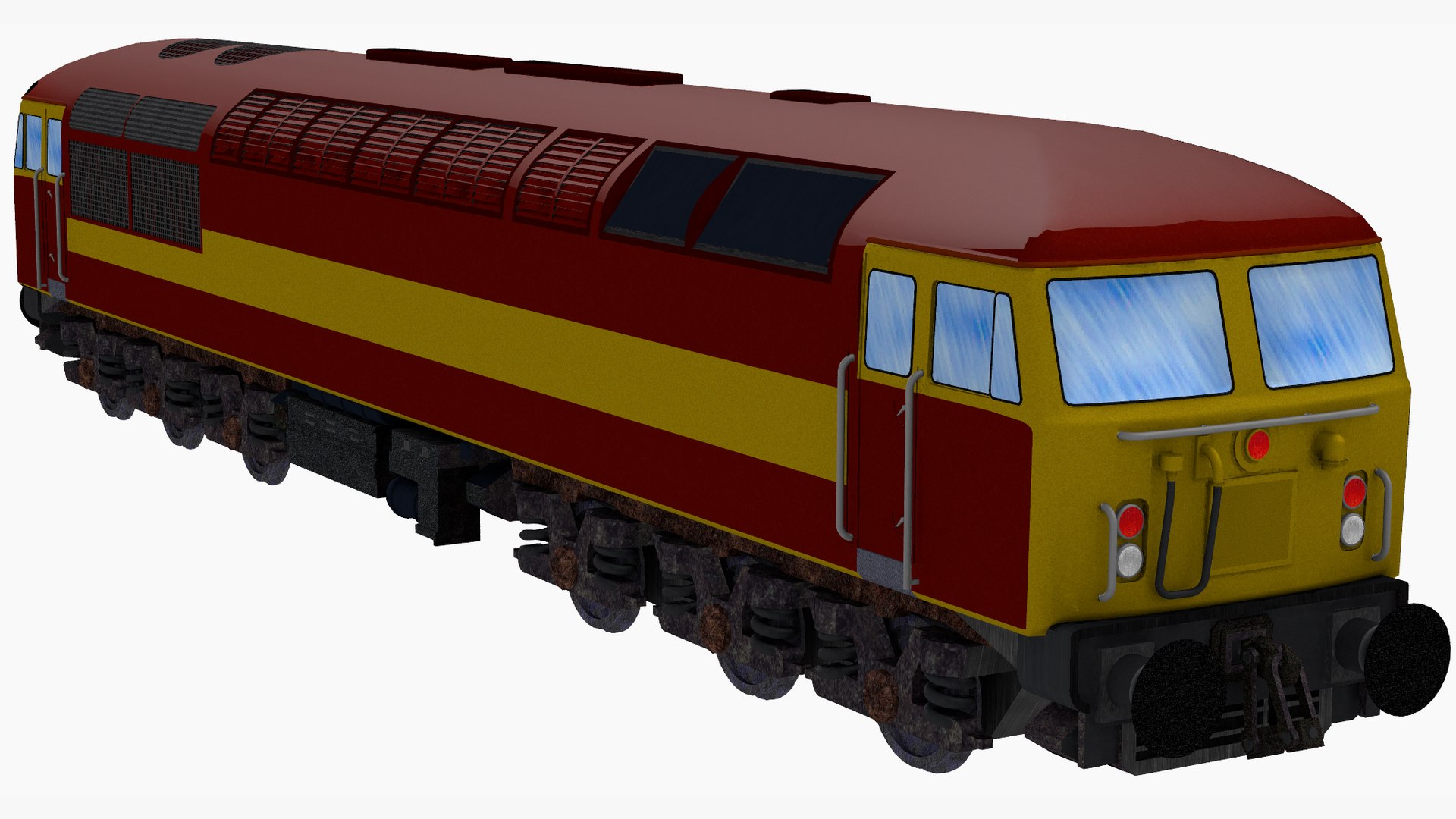 British Rail Class 56 Diesel Electric Locomotive Model - TurboSquid 1856224