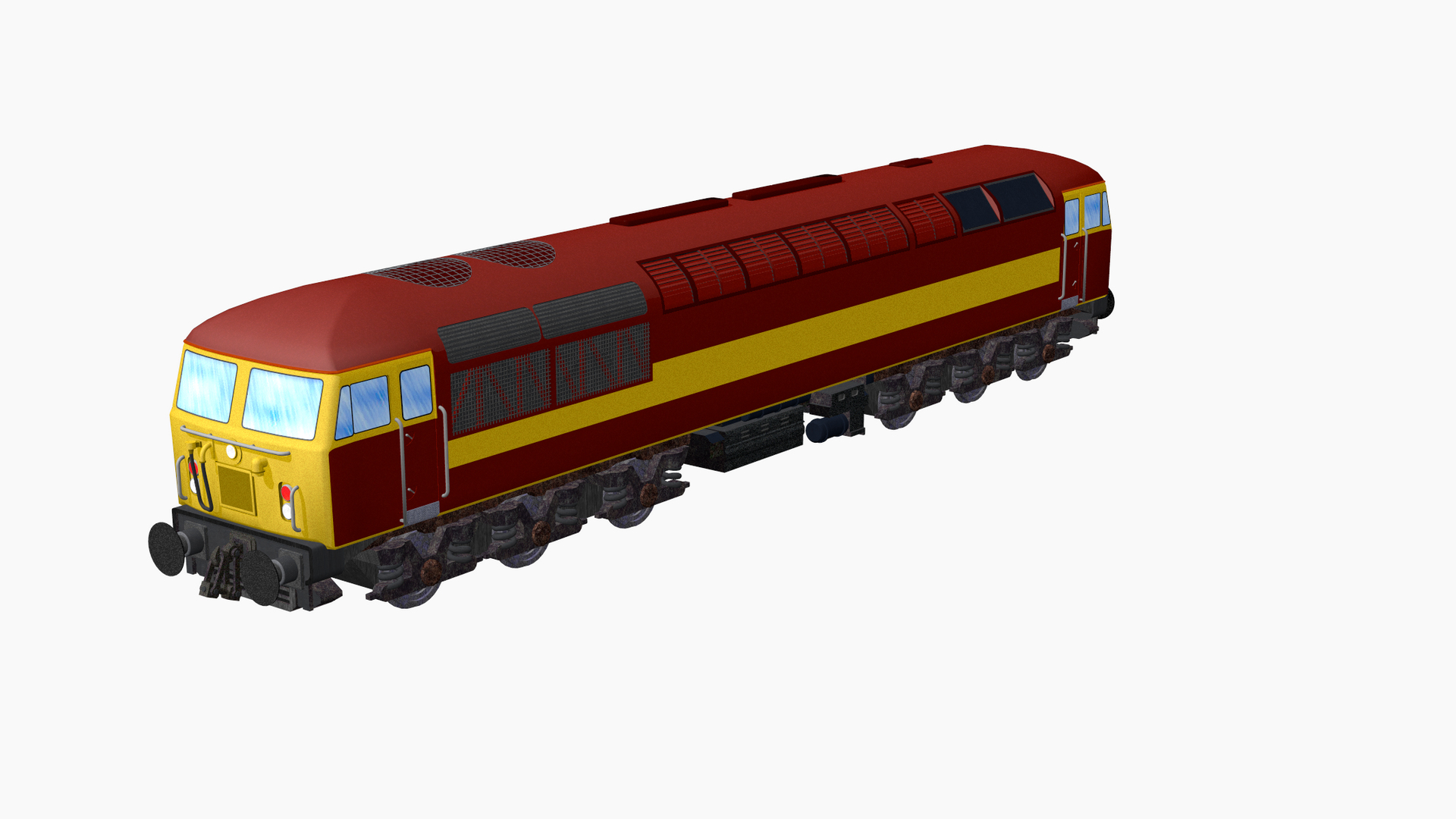 British Rail Class 56 Diesel Electric Locomotive Model - TurboSquid 1856224