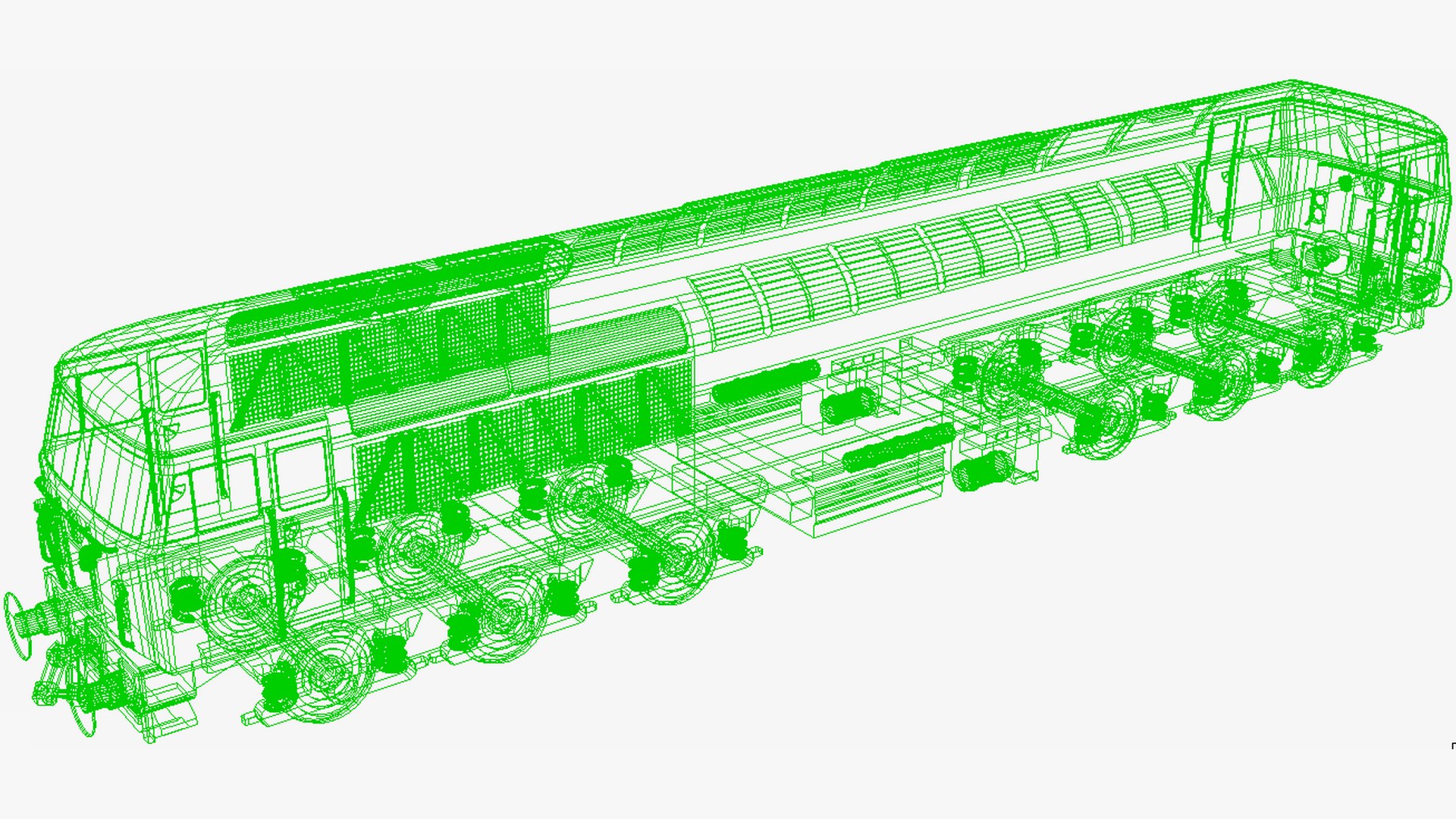 British Rail Class 56 Diesel Electric Locomotive Model - TurboSquid 1856224