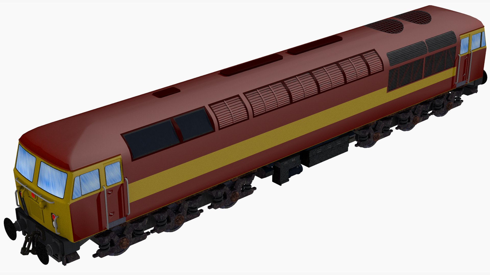 British Rail Class 56 Diesel Electric Locomotive Model - TurboSquid 1856224